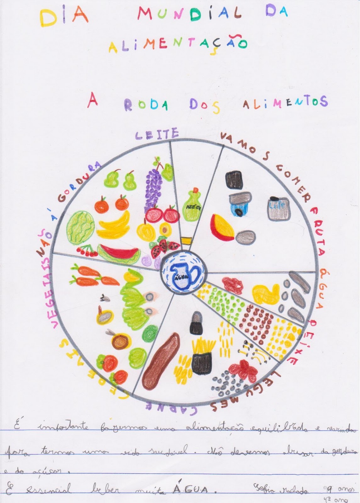 ticoticosarapico: RODA DOS ALIMENTOS - RODA DA VIDA