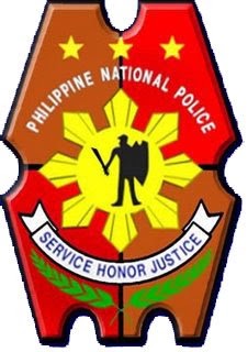 Philippine National Police: PNP logo.