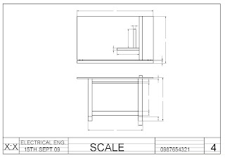 Engineering Drawing 2009: Assignment 4 / Dimension & Scale تخفيض