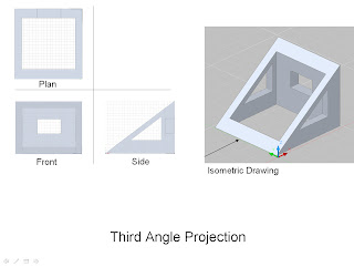 Engineering Drawing 2009: Orthographic Projection : 1st and 3rd angle
