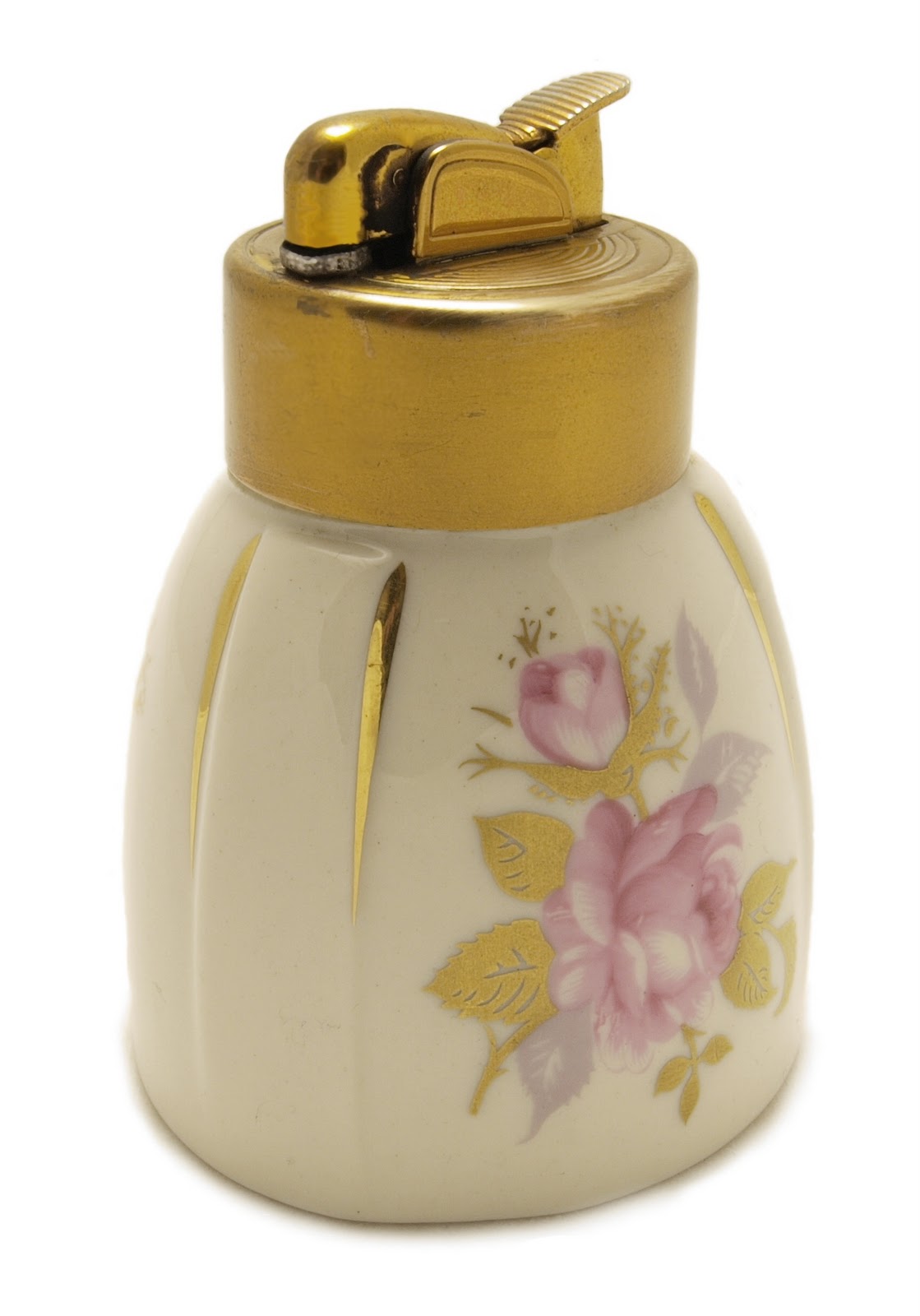 Table lighters collectors' guide: Evans Rose Table Lighter, 1952
