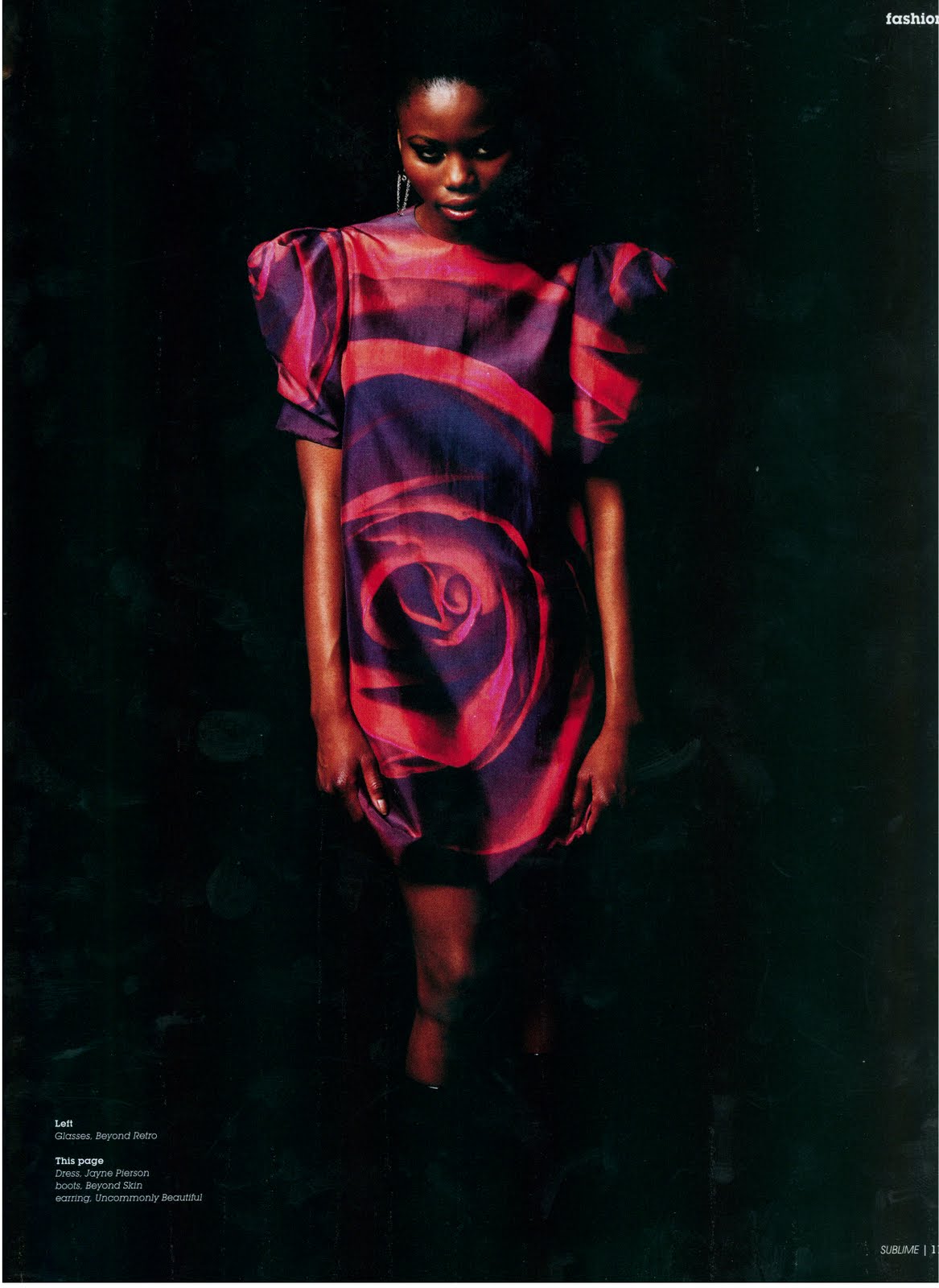 d1 Model Management: Sycha Mubiaya on The Cover of Sublime Magazine ...