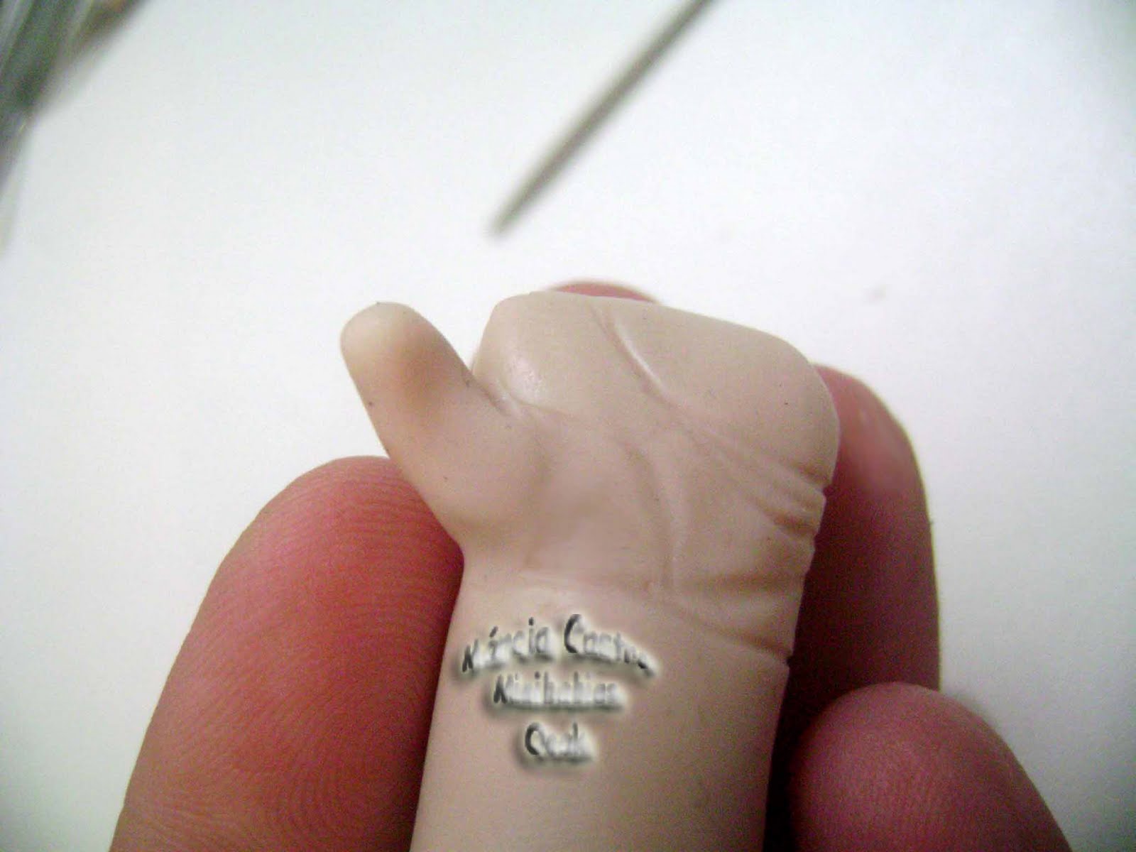 Polymer Clay Babies: TUTORIAL LIVRE DE MÃOS EM POLYMER CLAY