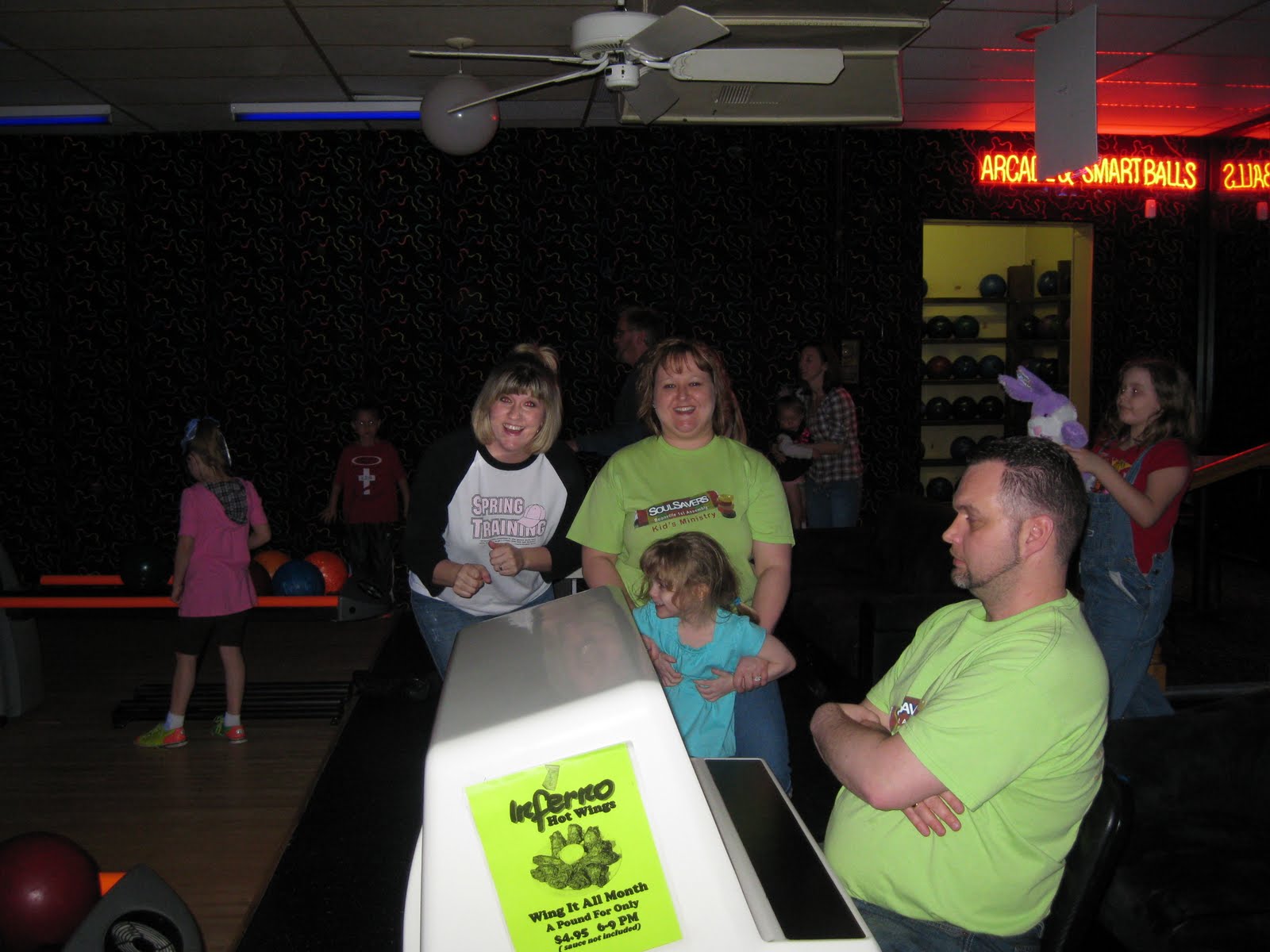 As For Me and My House...: Soul Savers: Spring Break Bowling Party!