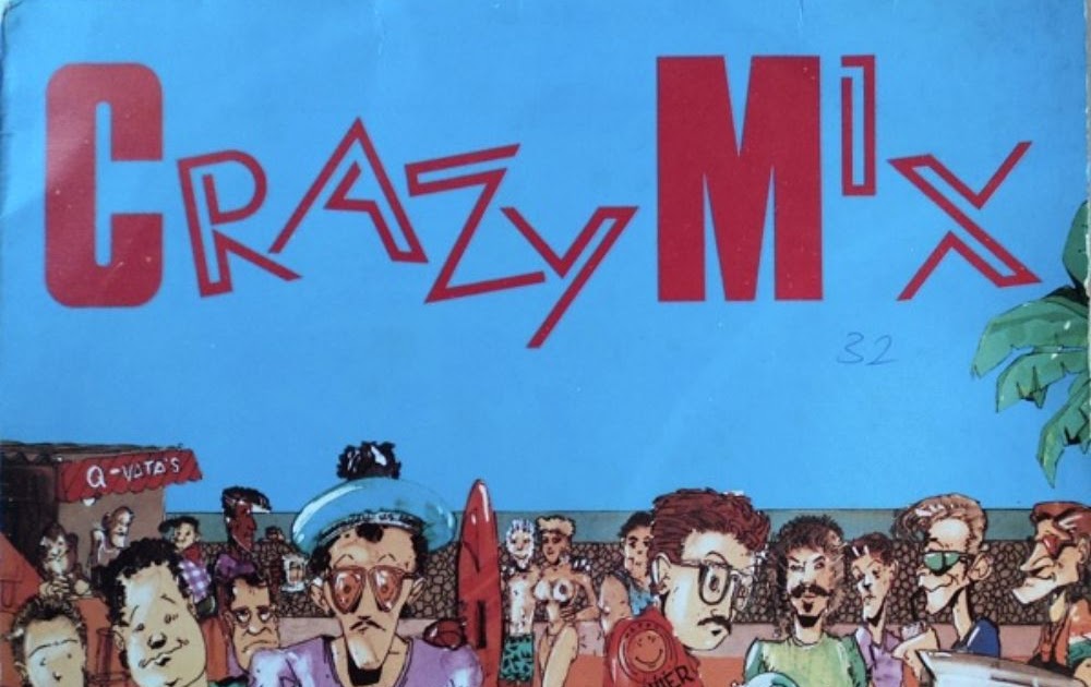CHANNEL MUSIC COLLECTION ON VINYL: MEGAMIX VARIOS - CRAZY MIX ( 1986 )