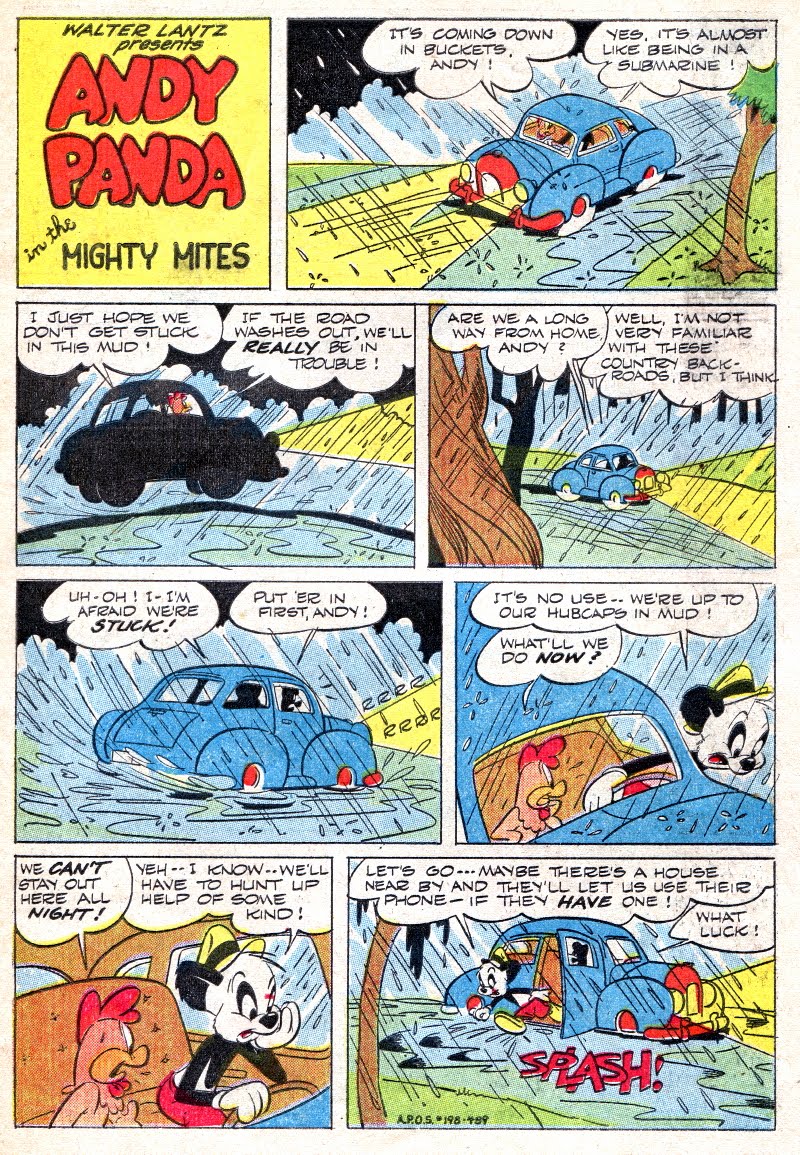 The Big Blog of Kids’ Comics!: Andy Panda in "The Mighty Mites"