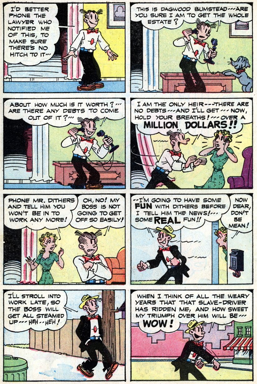 Ediephoto Tumblr Dagwood Comics No 47 November 1954 And Much More