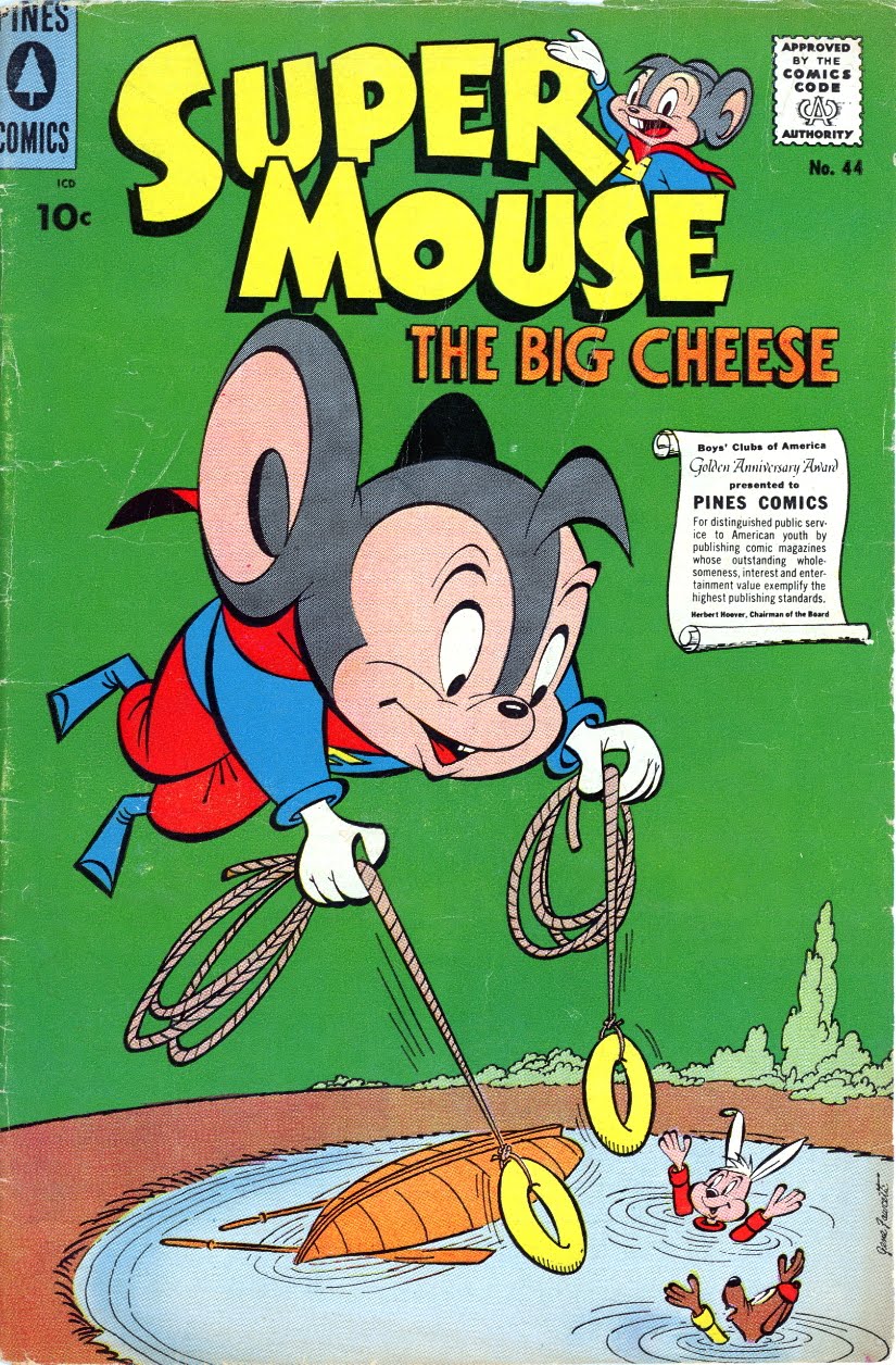 The Big Blog of Kids’ Comics!: Gene Fawcette's Supermouse!