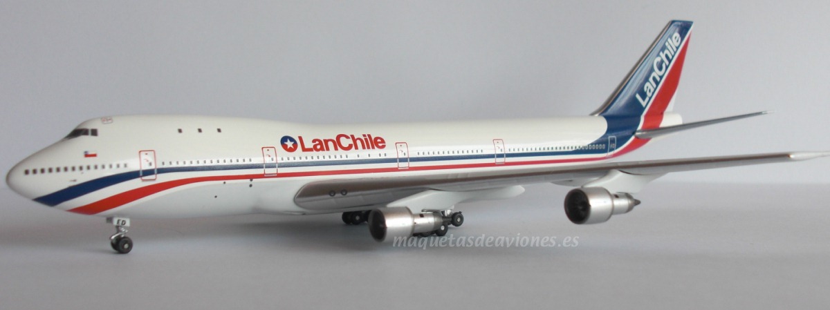 MAC Maquetas de Aviones Comerciales: Lan Chile Boeing 747-100 by ...