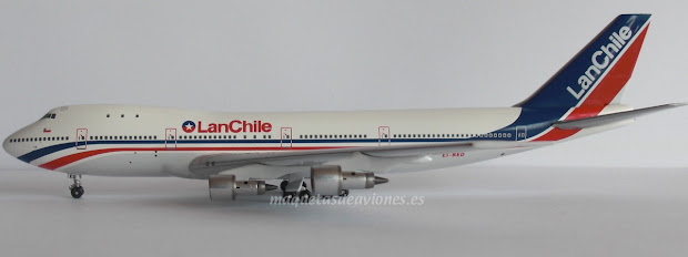 MAC Maquetas de Aviones Comerciales: Lan Chile Boeing 747-100 by ...