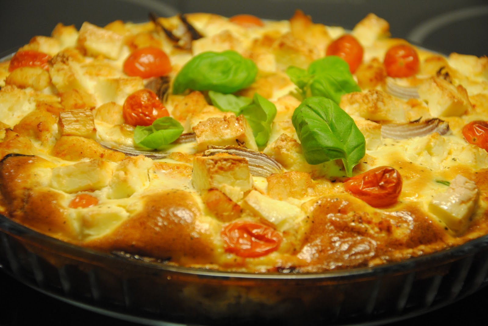 Sarah bakar: Kycklingpaj med paprika och fetaost