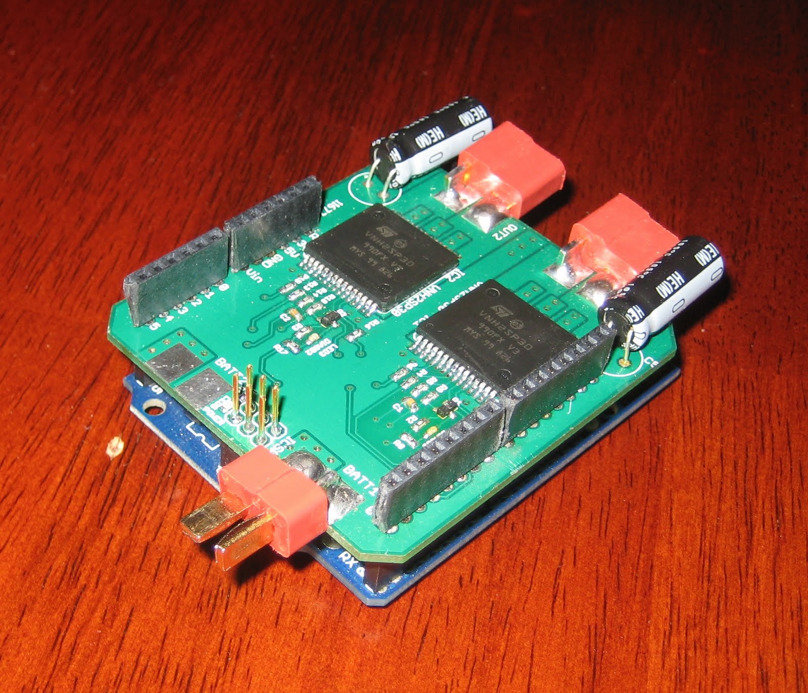 Ilektronx: High Current Motor Controller Shield Load Test