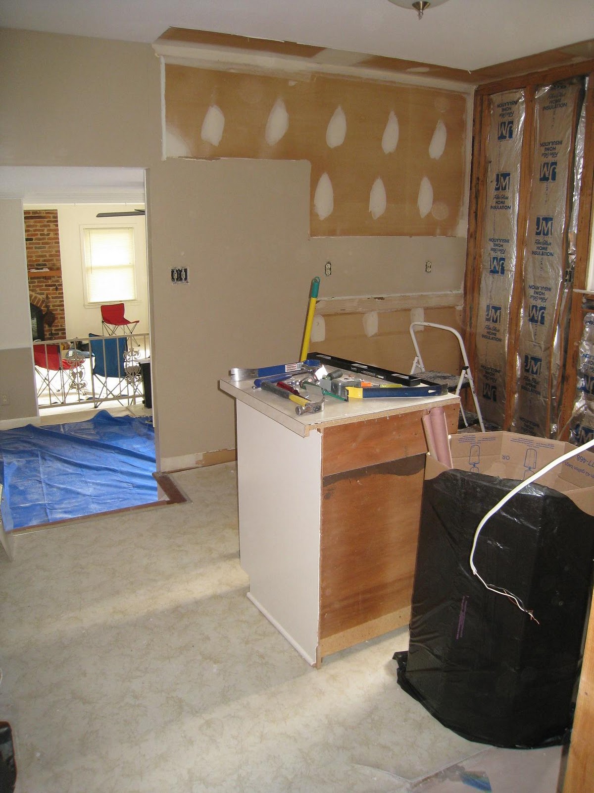 Our Goneaway House: Kitchen Demolition