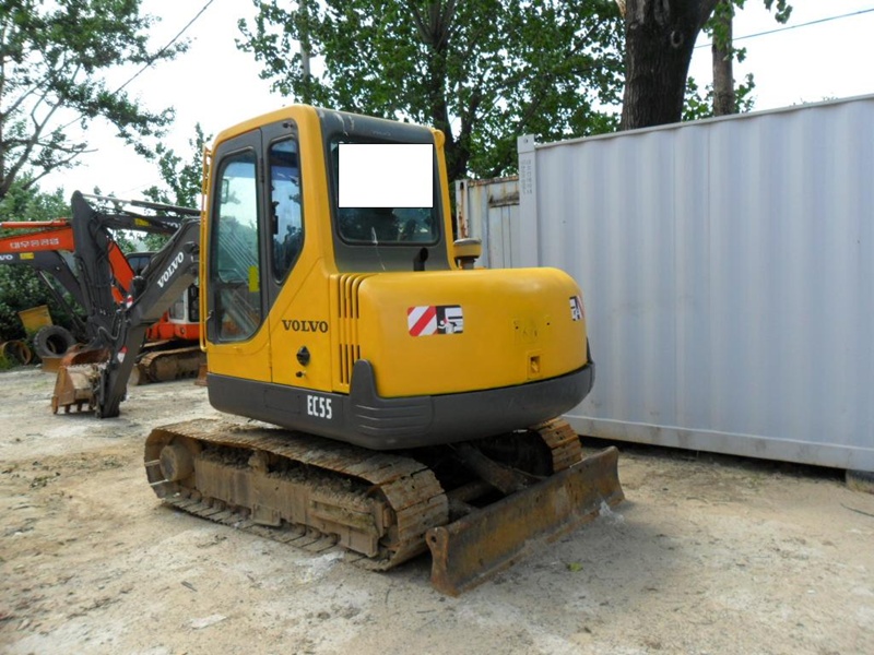 KOREA USED EXCAVATOR SALE: VOLVO EC55(2003.06) / korea used excavators ...