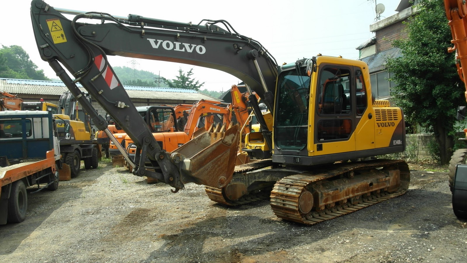 KOREA USED EXCAVATOR SALE: Volvo EC140B(2006.09) / Korea Used Excavator ...