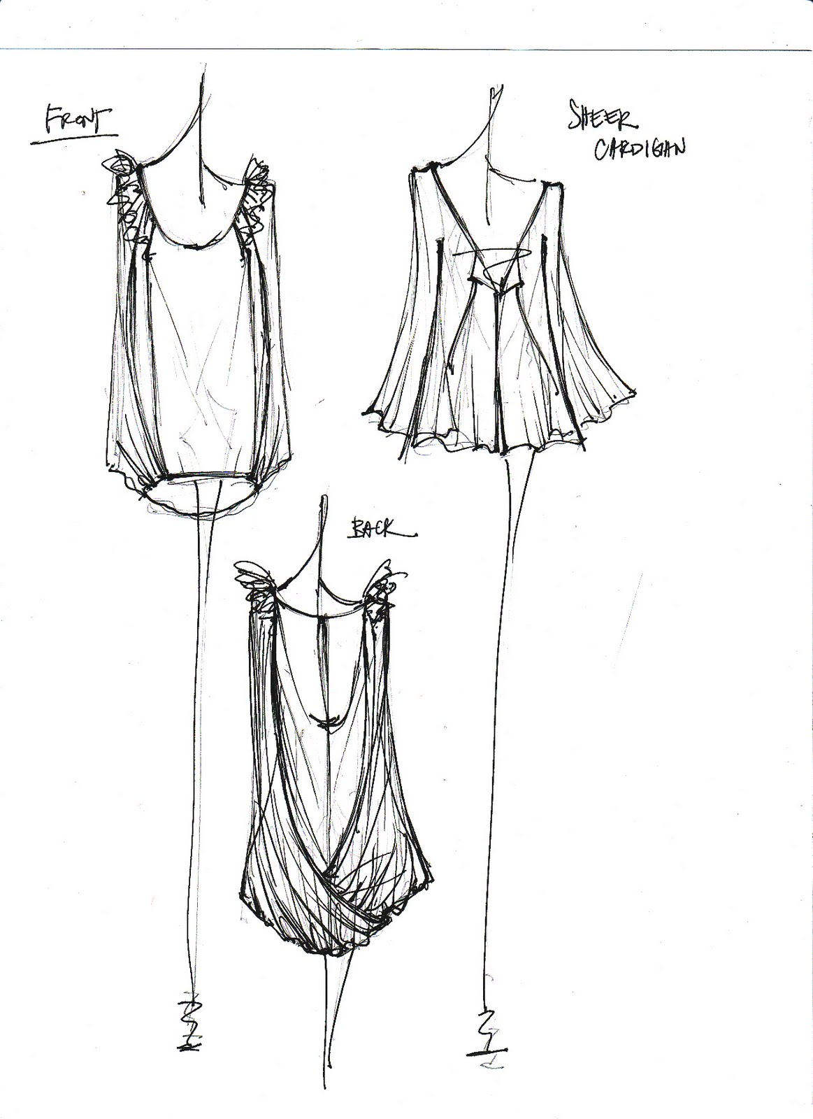 1000+ images about Fashion Sketches on Pinterest | Fashion Sketches ...