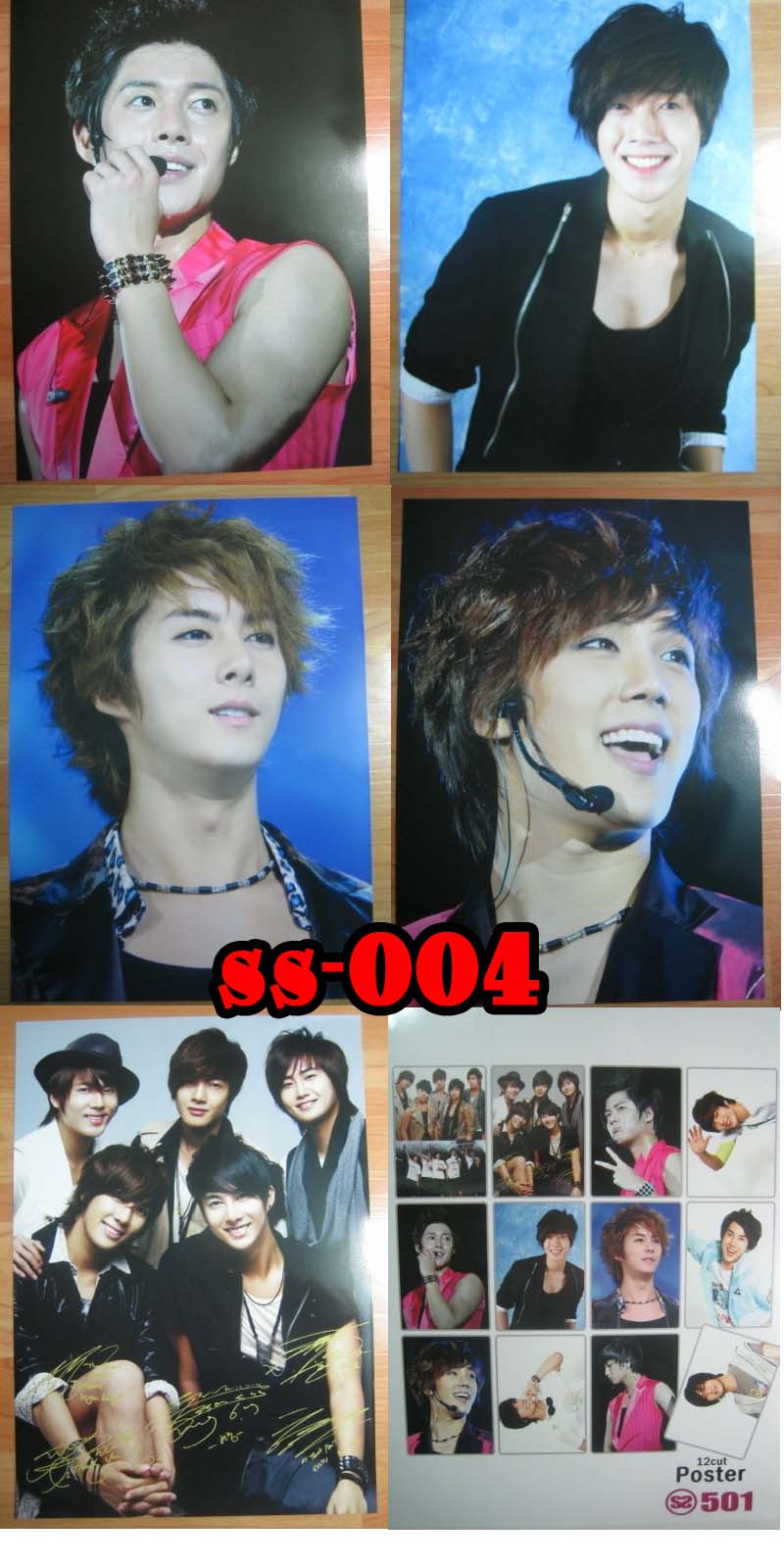 We Love K-pop Shop: [UNOFFICIAL] Posters Cut - DBSK, 2PM, Big Bang, Girls Generation, SS501 ...