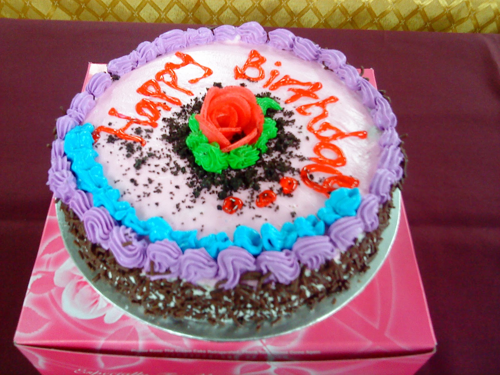 NadiRah FarHana Blog: biLa CikGu NadiRah FirsT tiMe dEcO CakE...erk..!!!