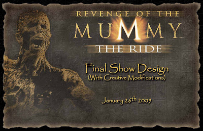 Israel Mercado Portfolio: Revenge of the Mummy USS