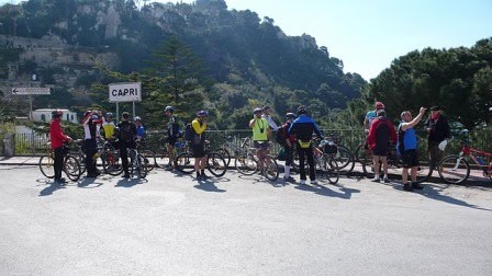 Cycling excursion in Capri.....