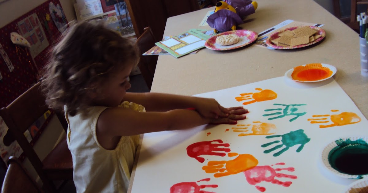 cows go moo and ducks go quack: Handprints: Helping Hands Craft ...