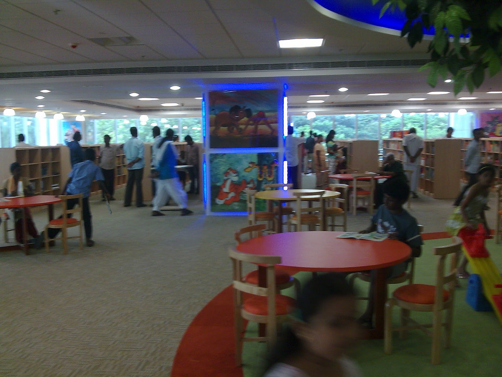 Chennai Tweets: Some pics of the New Anna Centenary Library