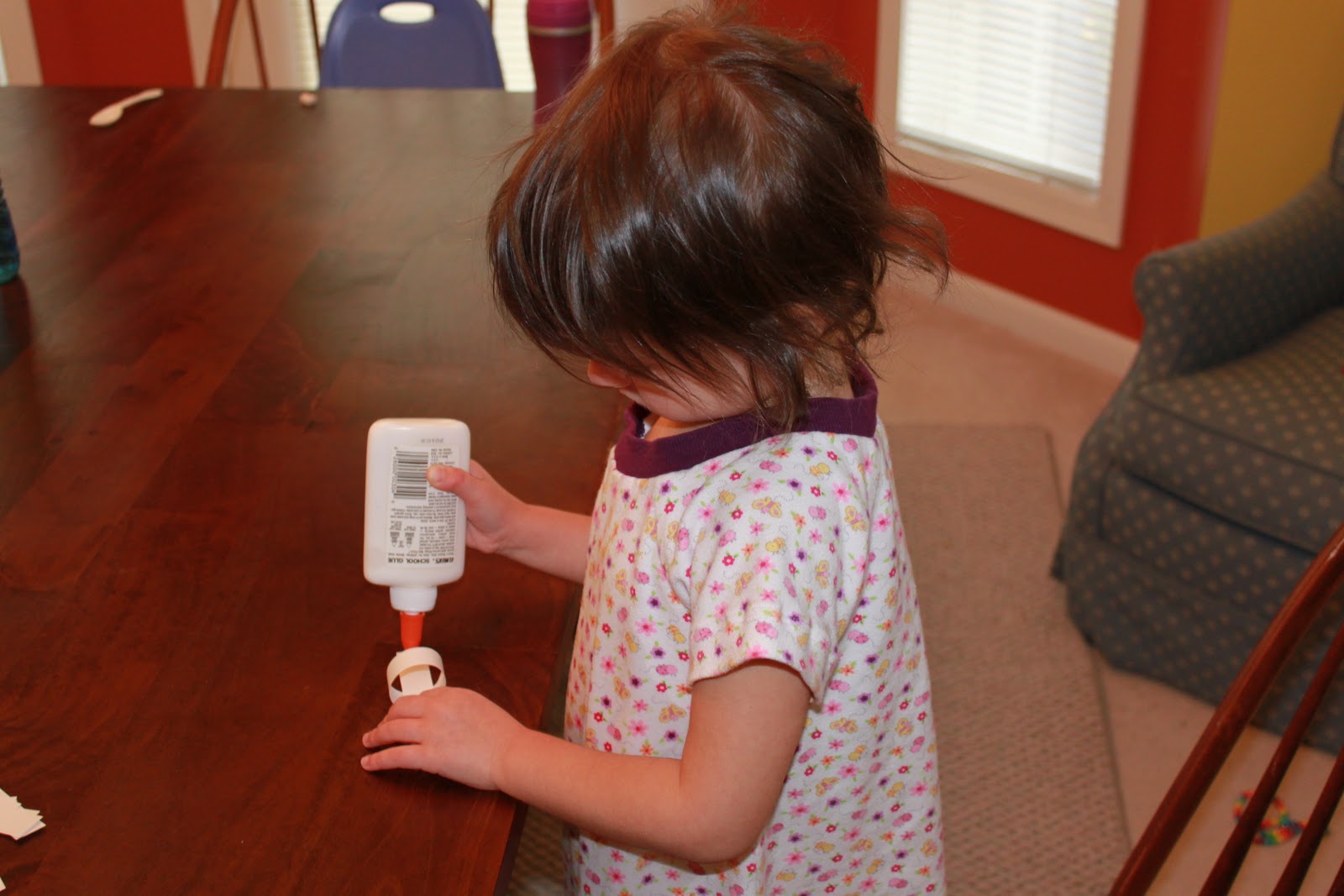 Craftin' Texan: Paper Chain Skeleton
