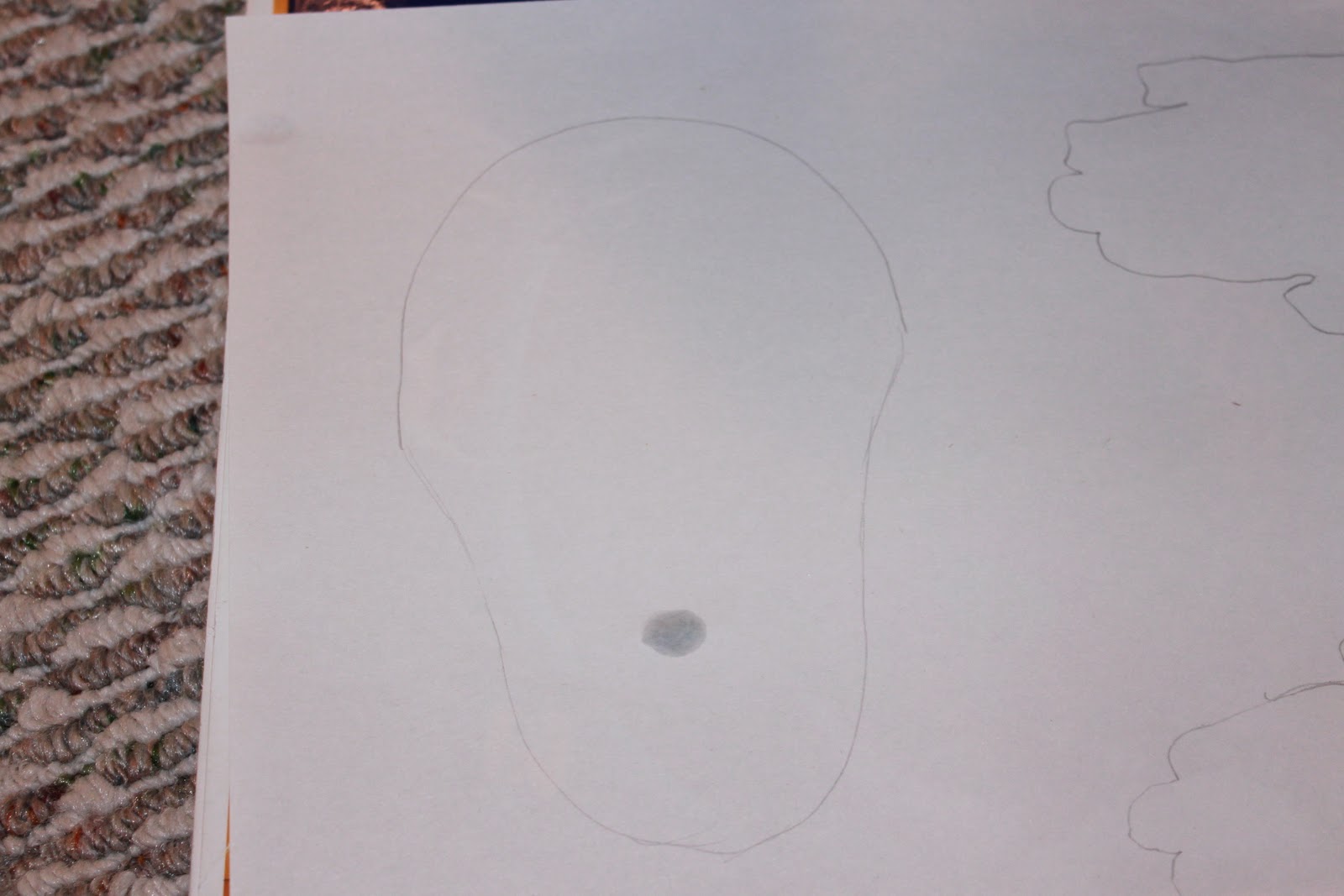 Craftin' Texan: Paper Chain Skeleton