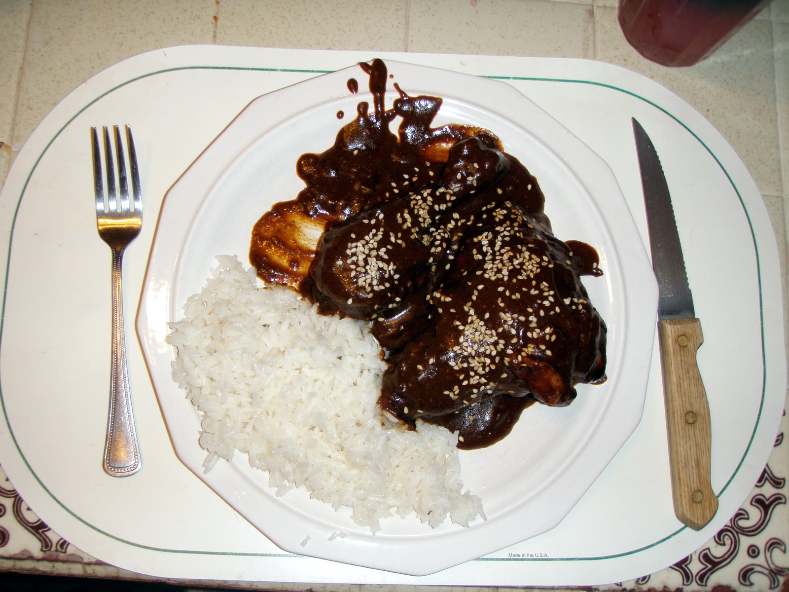 Fun with Dick and Arlete: Cocinando con Roberto: pollo mole
