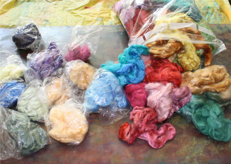 Potomac Fiber Arts Gallery: How to Make Silk Paper