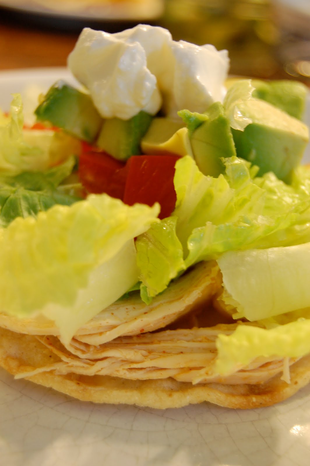 a time to eat: Chicken Tostada Salad