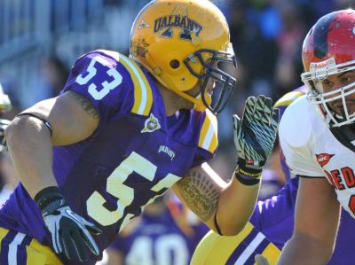 University of Albany: DE Mike Kelly & QB Buddy Leathley Share UAlbany's ...