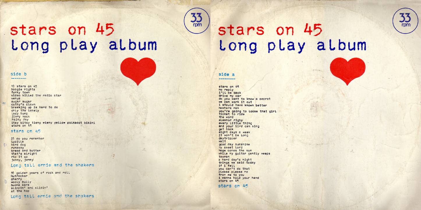 dEJA-Vu: Stars On 45- Long Play Album