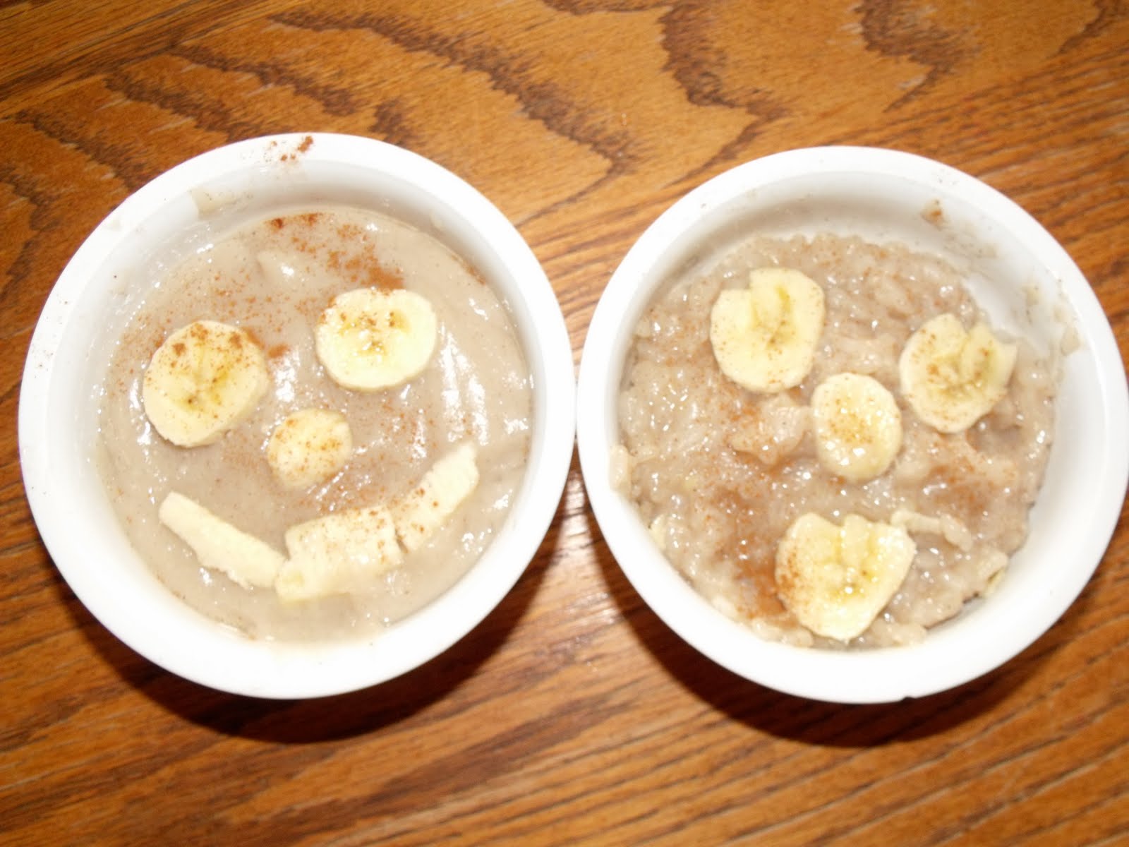 Green and Bitchy: Recipe banana (rice) pudding
