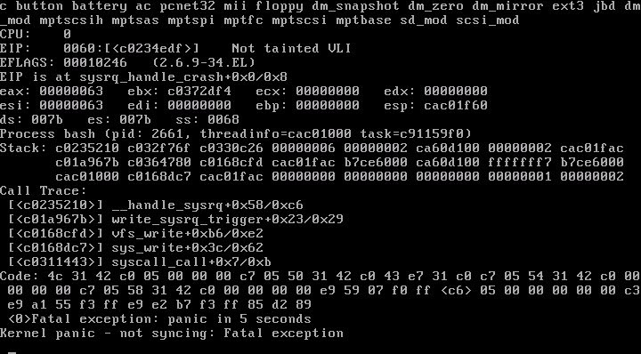 Lars Strand's blog: Magical SysRq