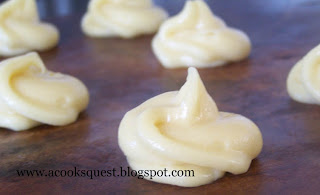 A Cook's Quest: Pâte à choux (batter for cream puffs and eclairs and ...