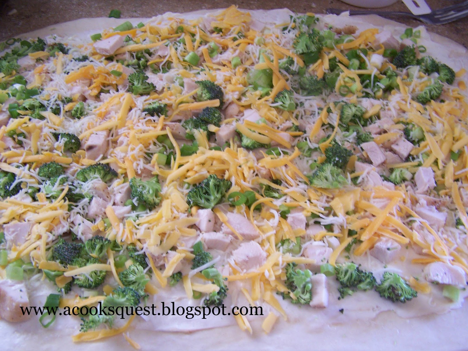 A Cook's Quest: Chicken Pinwheels