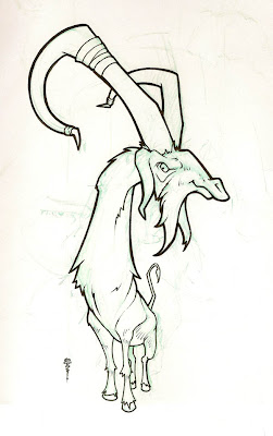 Jake Black Animation: Evil Goat