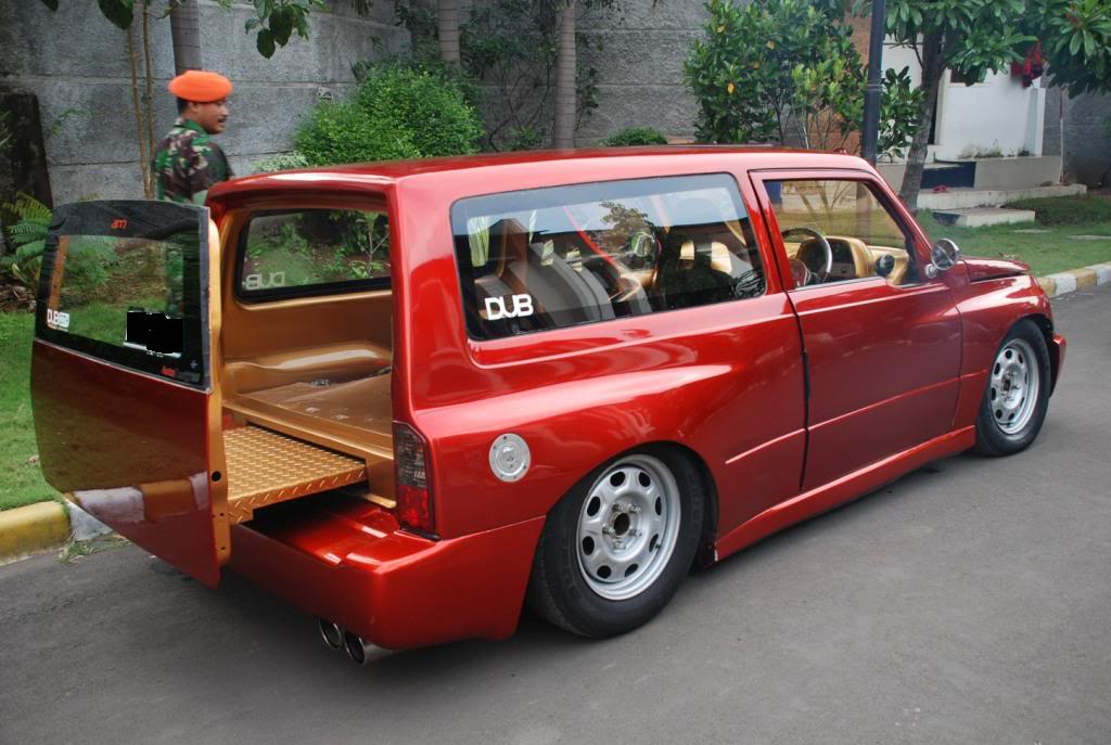 new car modification: Suzuki Escudo 96 full modifikasi Modification