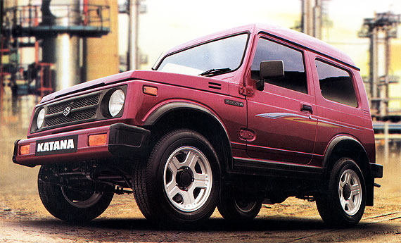 Modifikasi Suzuki Katana 4x4 2014