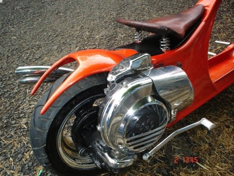 new car modification: Motor Vespa Modification
