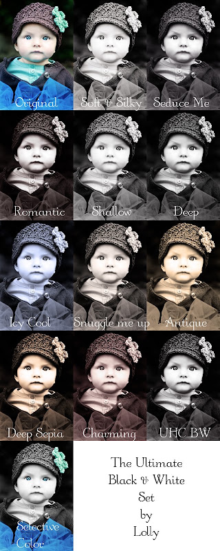 The Ultimate BW Set for Photoshop