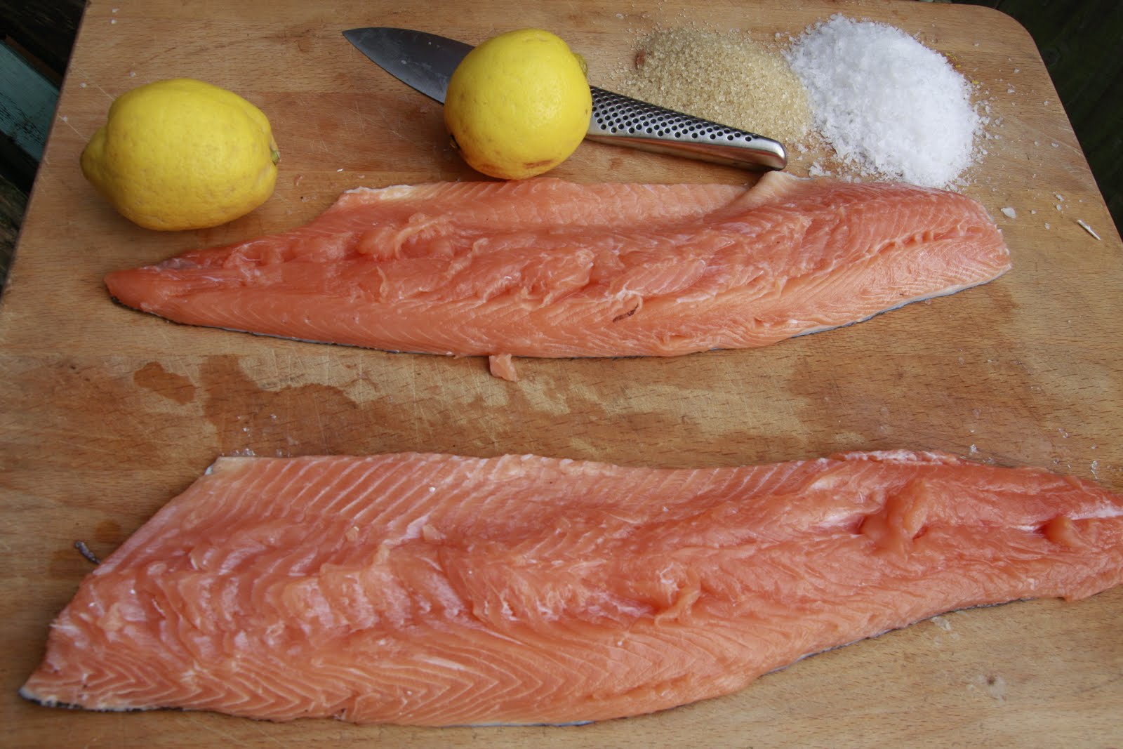 Mudpies And Minestrone: Cured Rainbow Trout