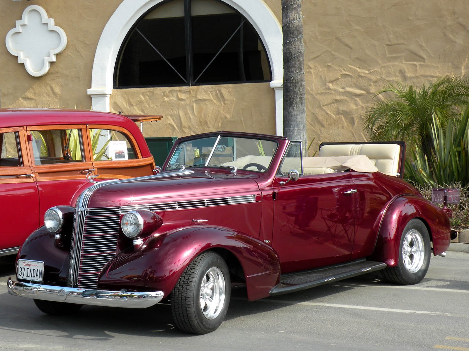 Just A Car Guy: '37 Pontiac convertible from Sacramento, custom made ...