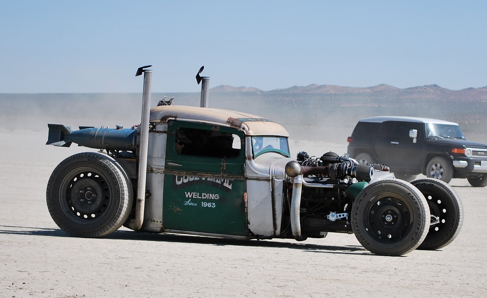 Just A Car Guy: Bitchin cool rat rod I found at El Mirage, some cool ...