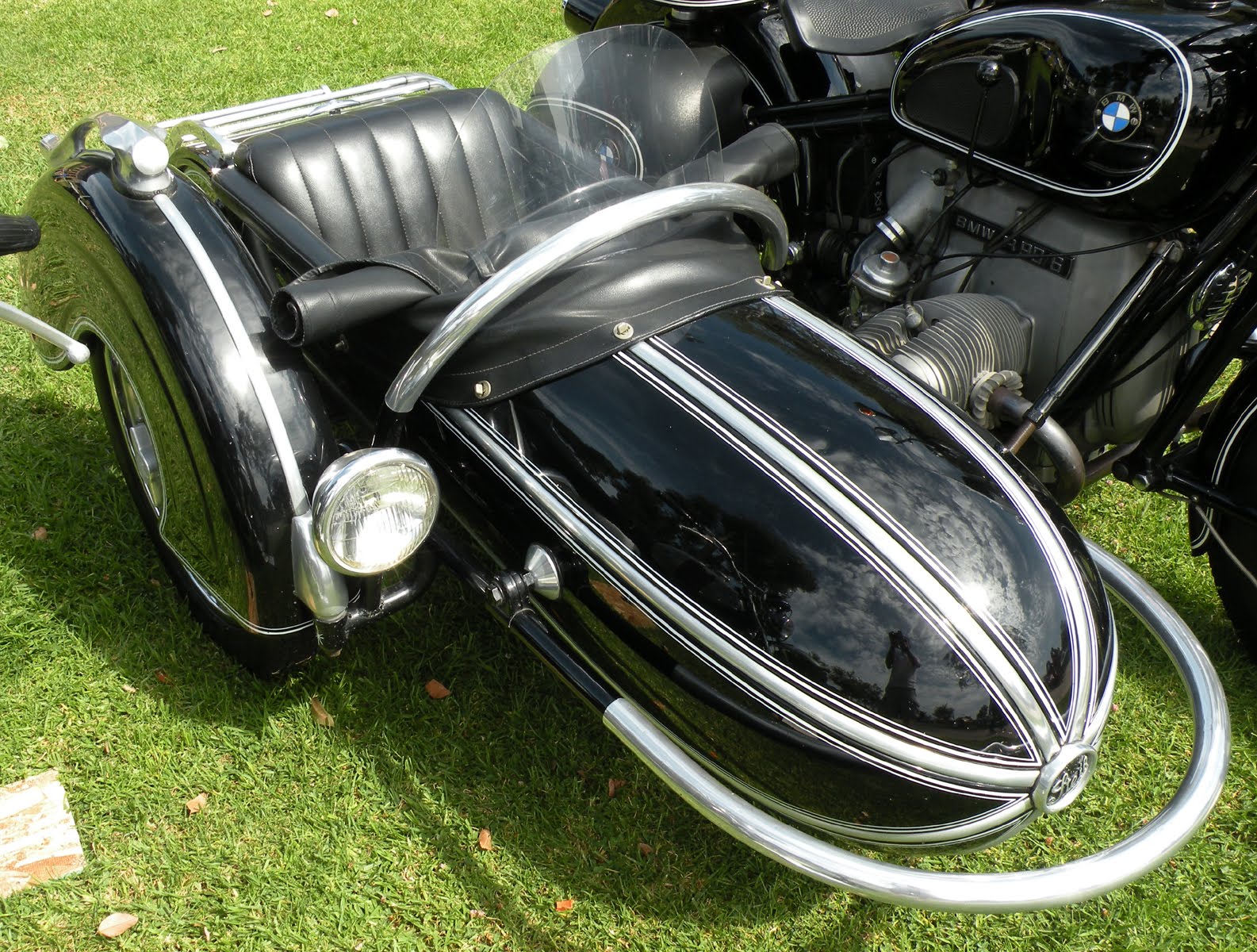 Just A Car Guy: Steib model 501 sidecar (about 1950) and BMW R90 / 6 ...