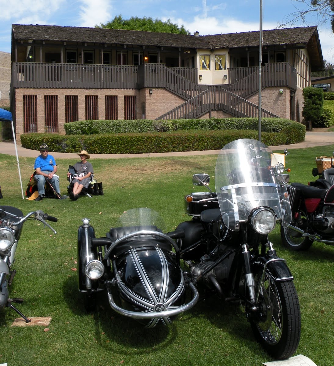 Just A Car Guy: Steib model 501 sidecar (about 1950) and BMW R90 / 6 ...