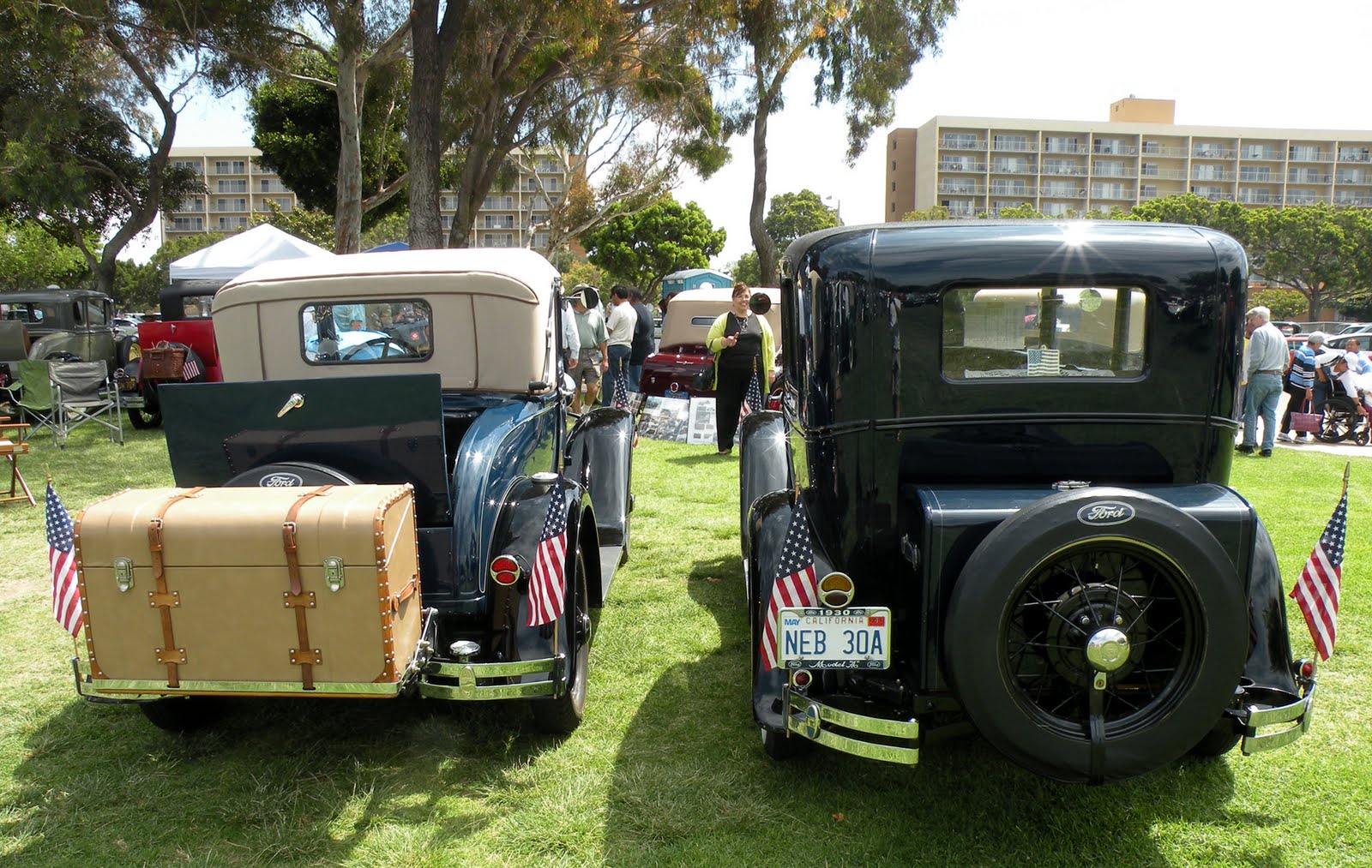 Just A Car Guy: The big old cars of the 30's and 40's at Kimball Park ...