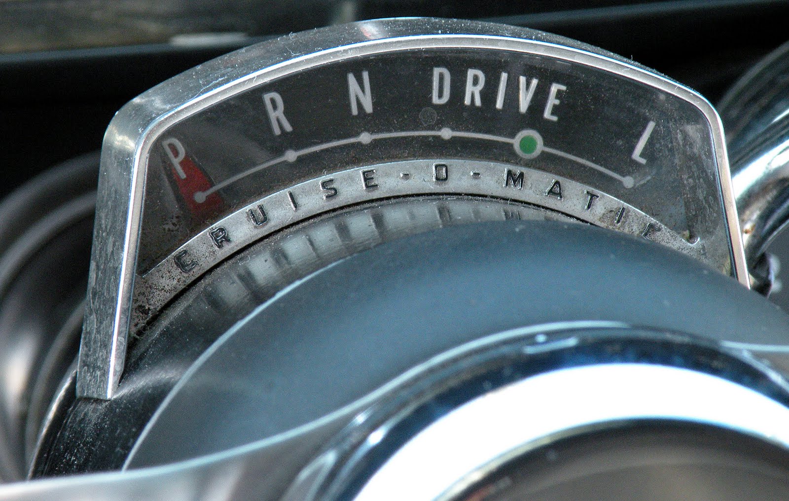 Just A Car Guy: PRND21... a variety of gear indicators from the 1950's ...