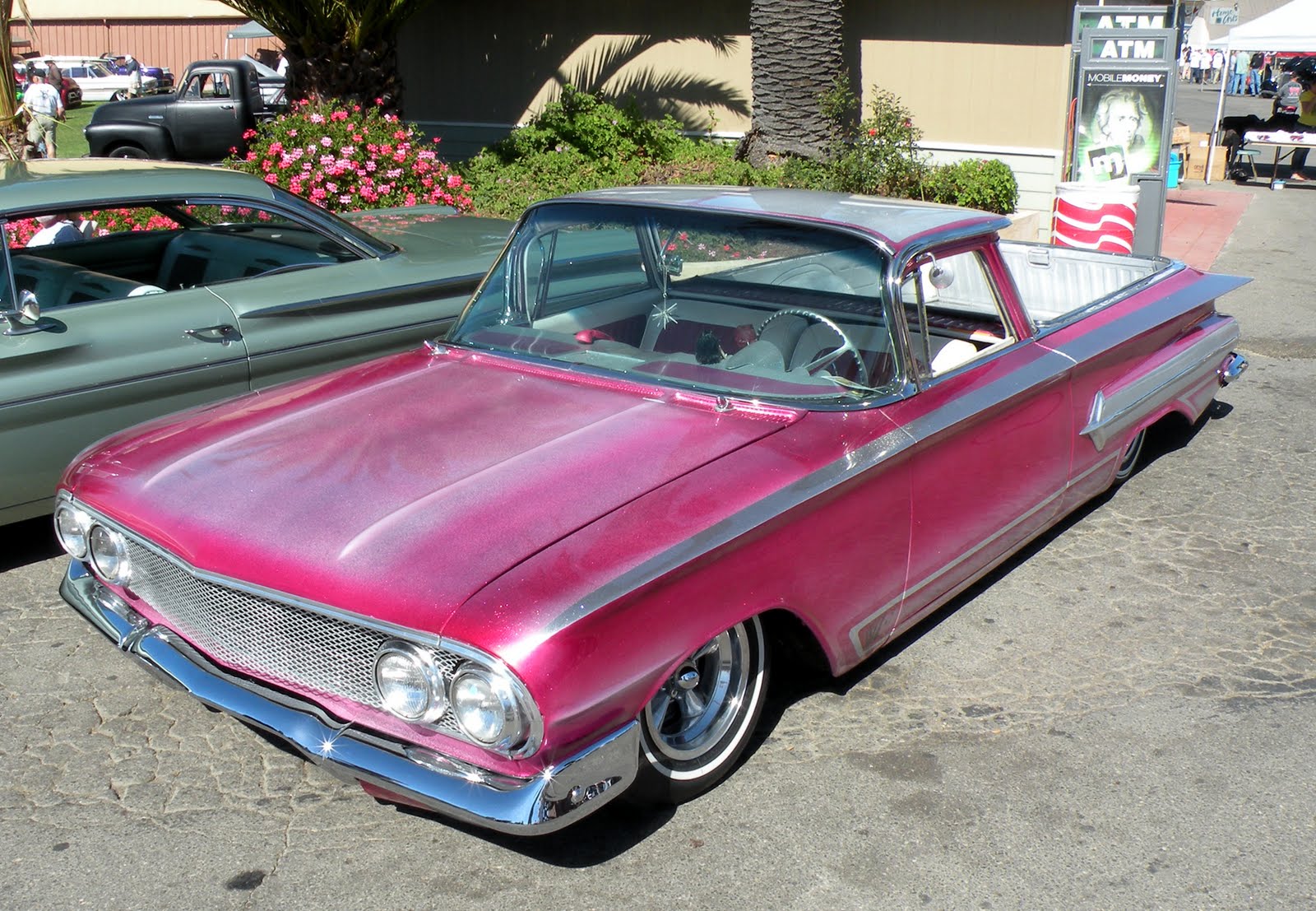 Just A Car Guy: Pink custom El Camino